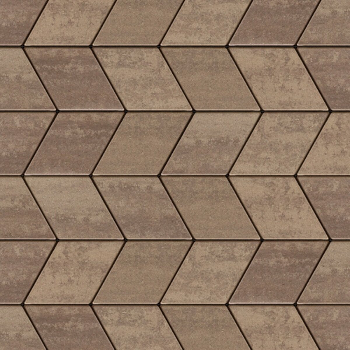 Techo-Bloc Diamond Paver HD2 Smooth Chestnut Brown (74.47 sq. ft ...