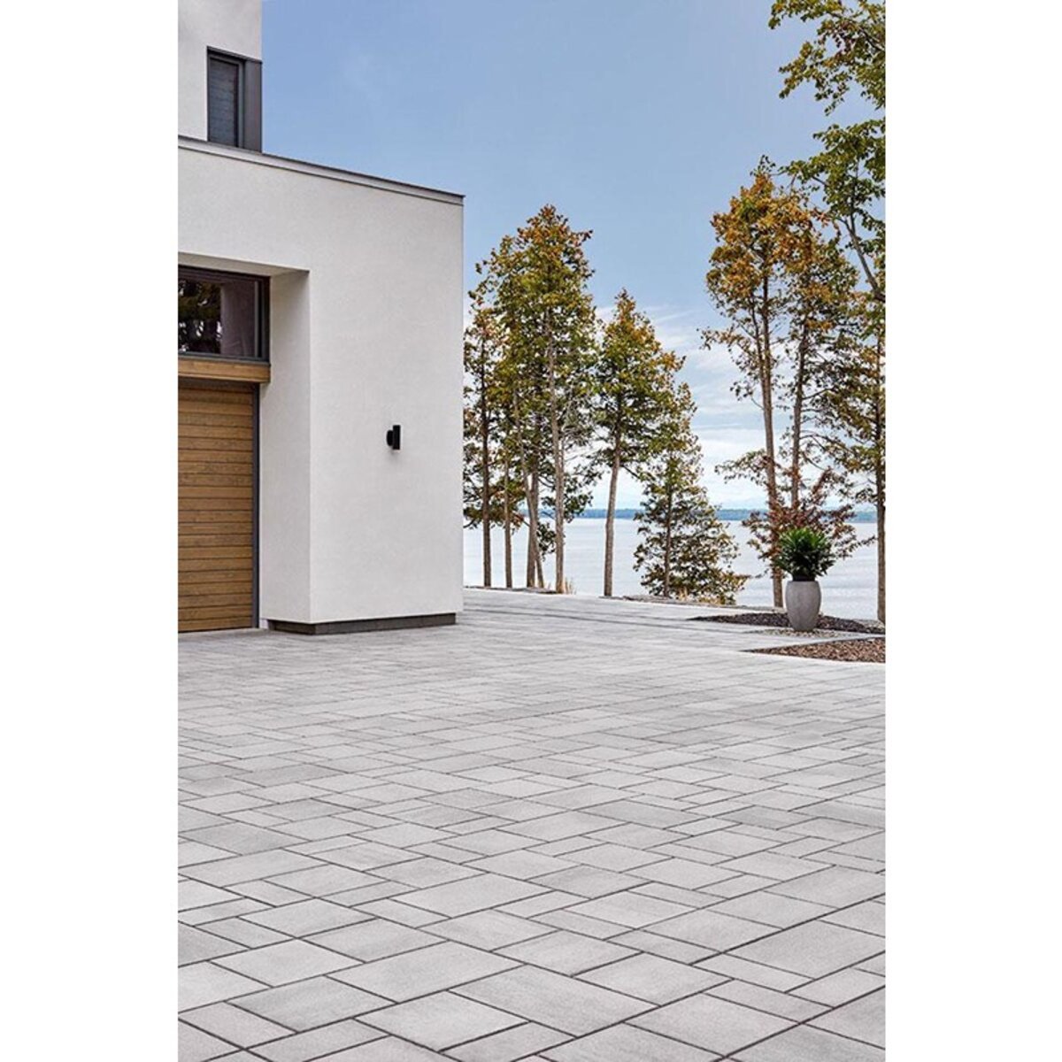 Techo-Bloc Blu 80 Paver HD2 Smooth Onyx Black 80 mm (84.96 sq. ft ...