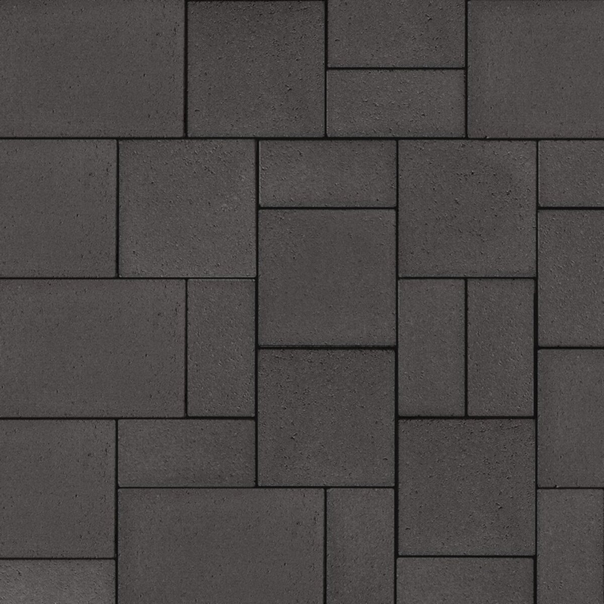 Techo-Bloc Eva Paver Smooth Onyx Black (132.48 sq. ft./pallet) | SiteOne US