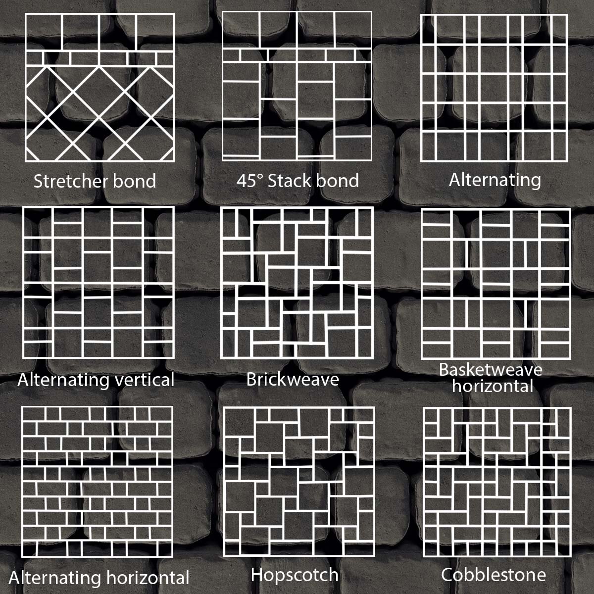 Techo-Bloc Villagio Paver Shale Grey (117 sq. ft./pallet) | SiteOne US