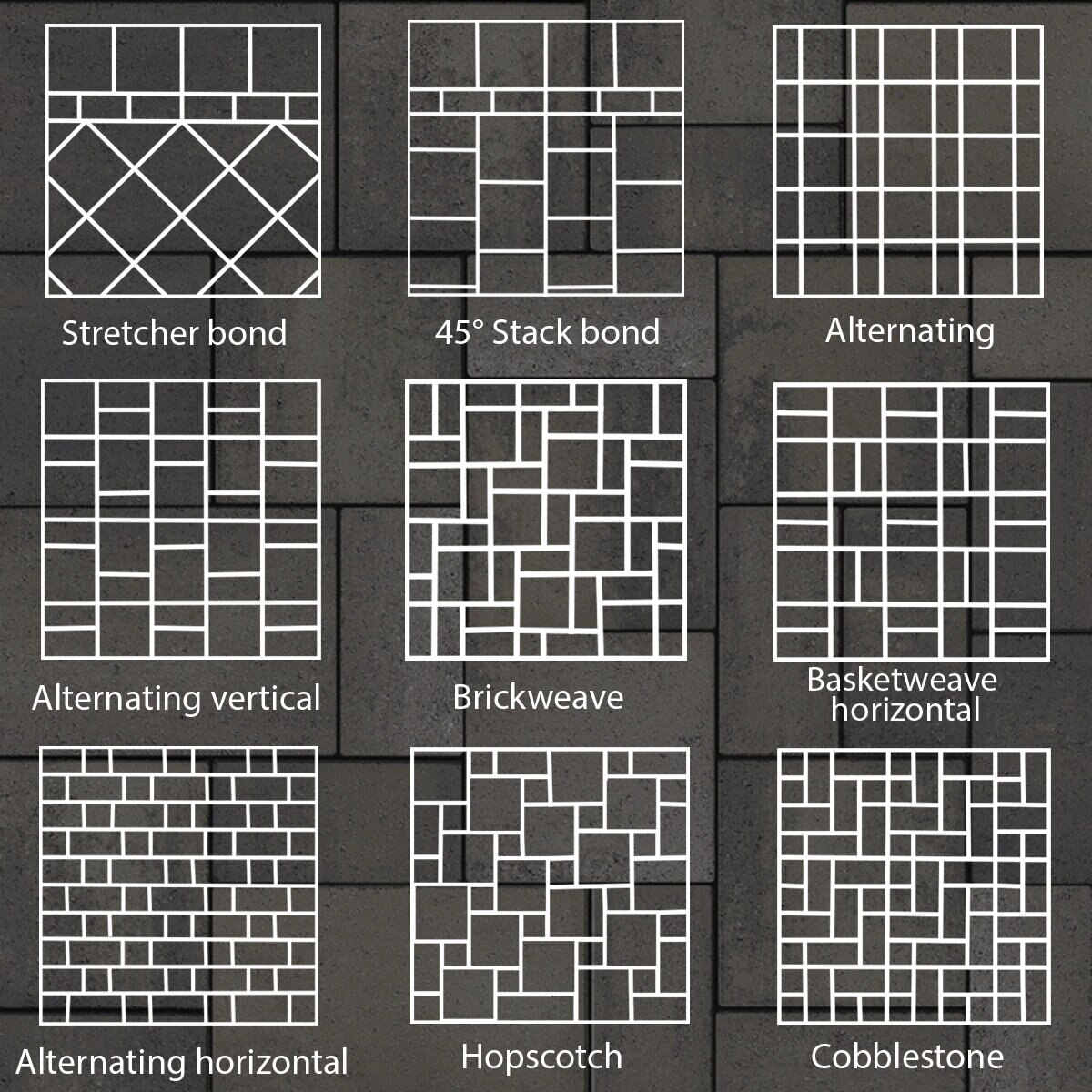 Techo-Bloc Eva Paver Smooth Shale Grey (132.48 sq. ft./pallet) | SiteOne US