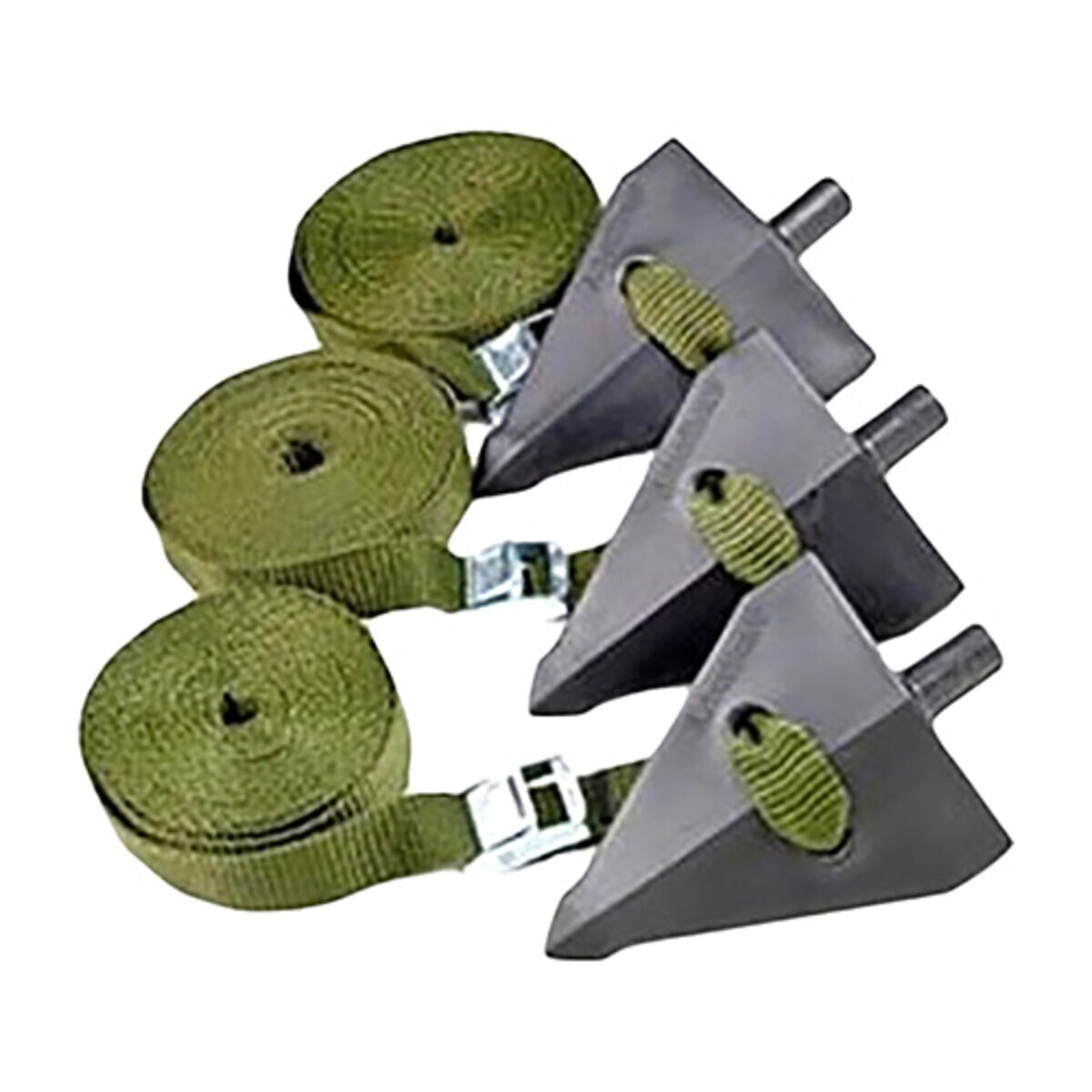Tree Frog Root Ball Anchoring Kit Green Plastic & Polyester Up to 30 ft ...