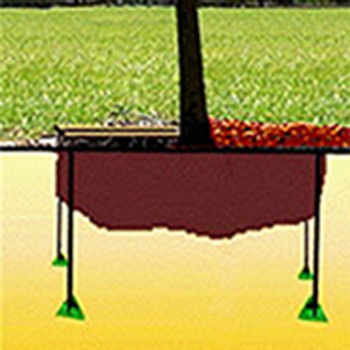 Tree Frog Root Ball Anchoring Kit Green Plastic & Polyester Up to 30 ft ...