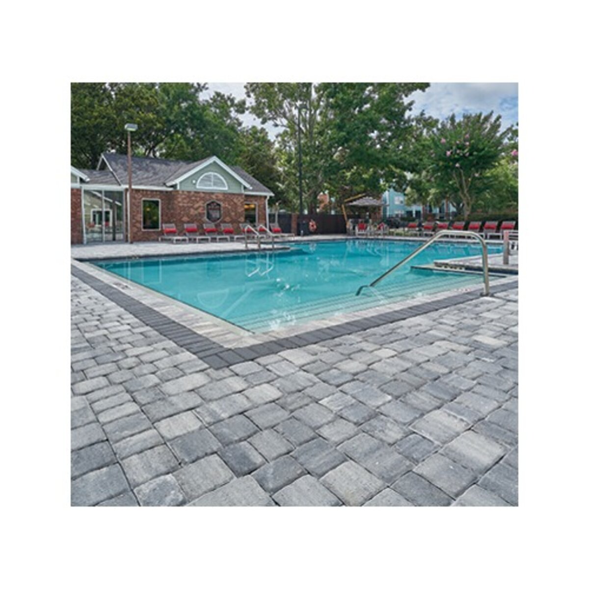 Tremron Olde Towne Paver 2 pc. Glacier 60 mm (124 sq. ft./pallet ...