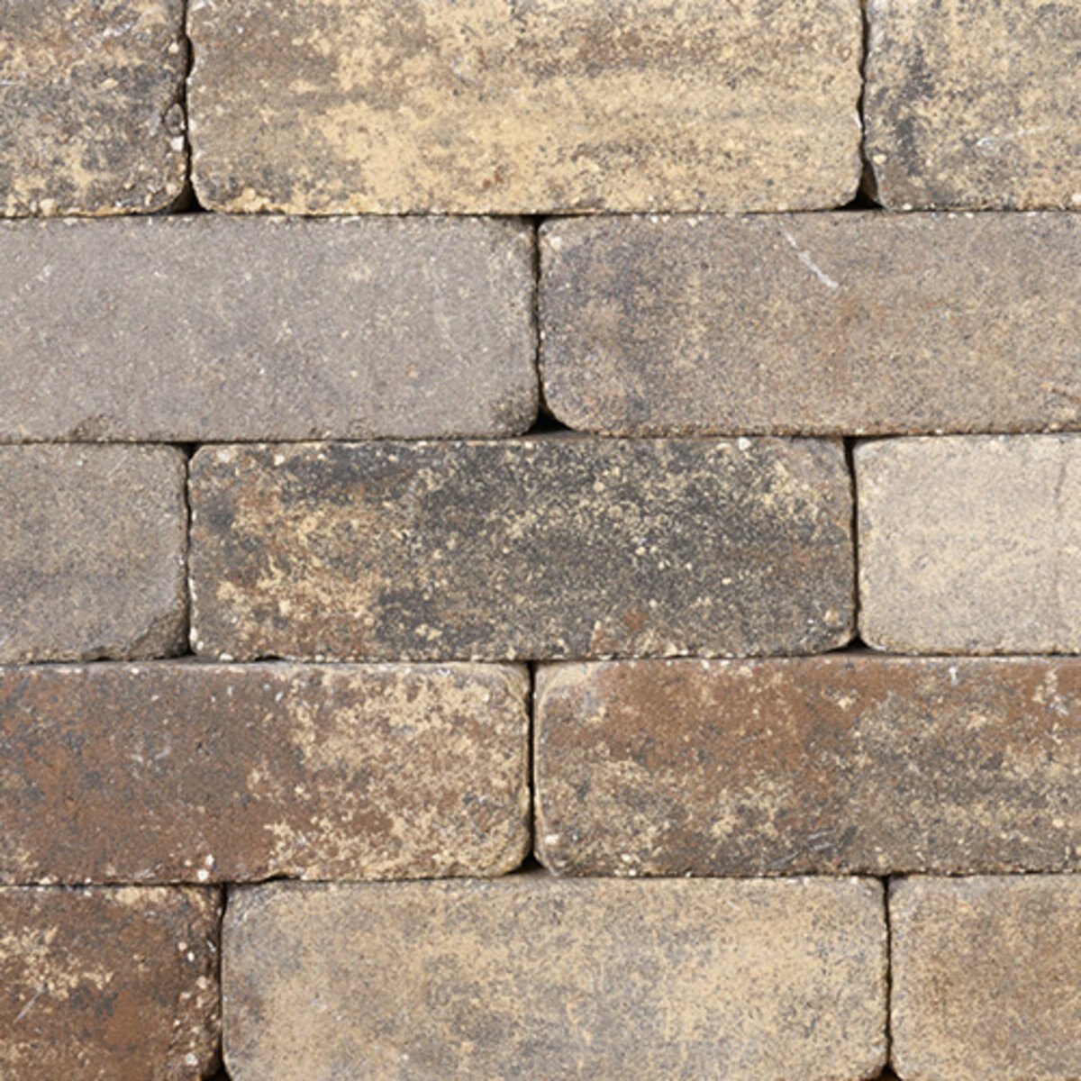 Tremron Munich Wall Full Block Tumbled 12 in. x 8 in. x 4 in. Sierra ...