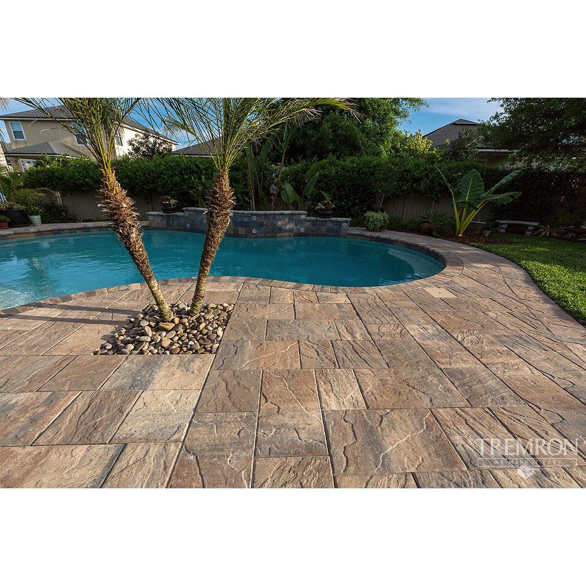 Tremron Templehurst Smooth Paver 3 pc. Sierra 60 mm (116 sq. ft./pallet ...