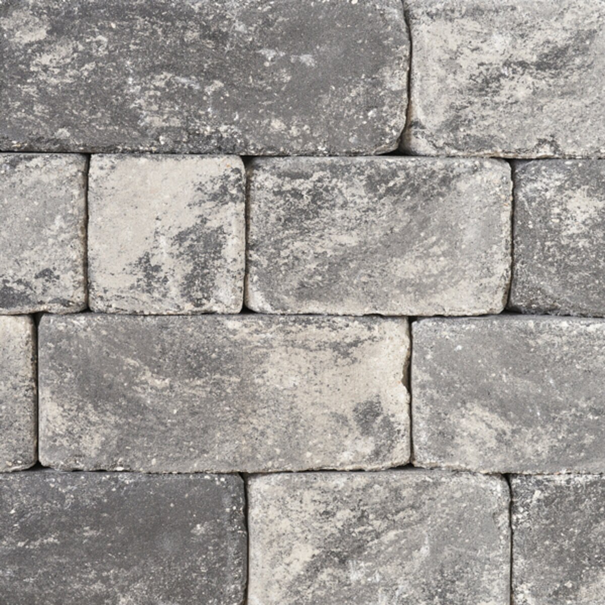 Tremron Stonegate Cap Tumbled 8 in. x 12 in. Glacier 3 in. (128 pc ...