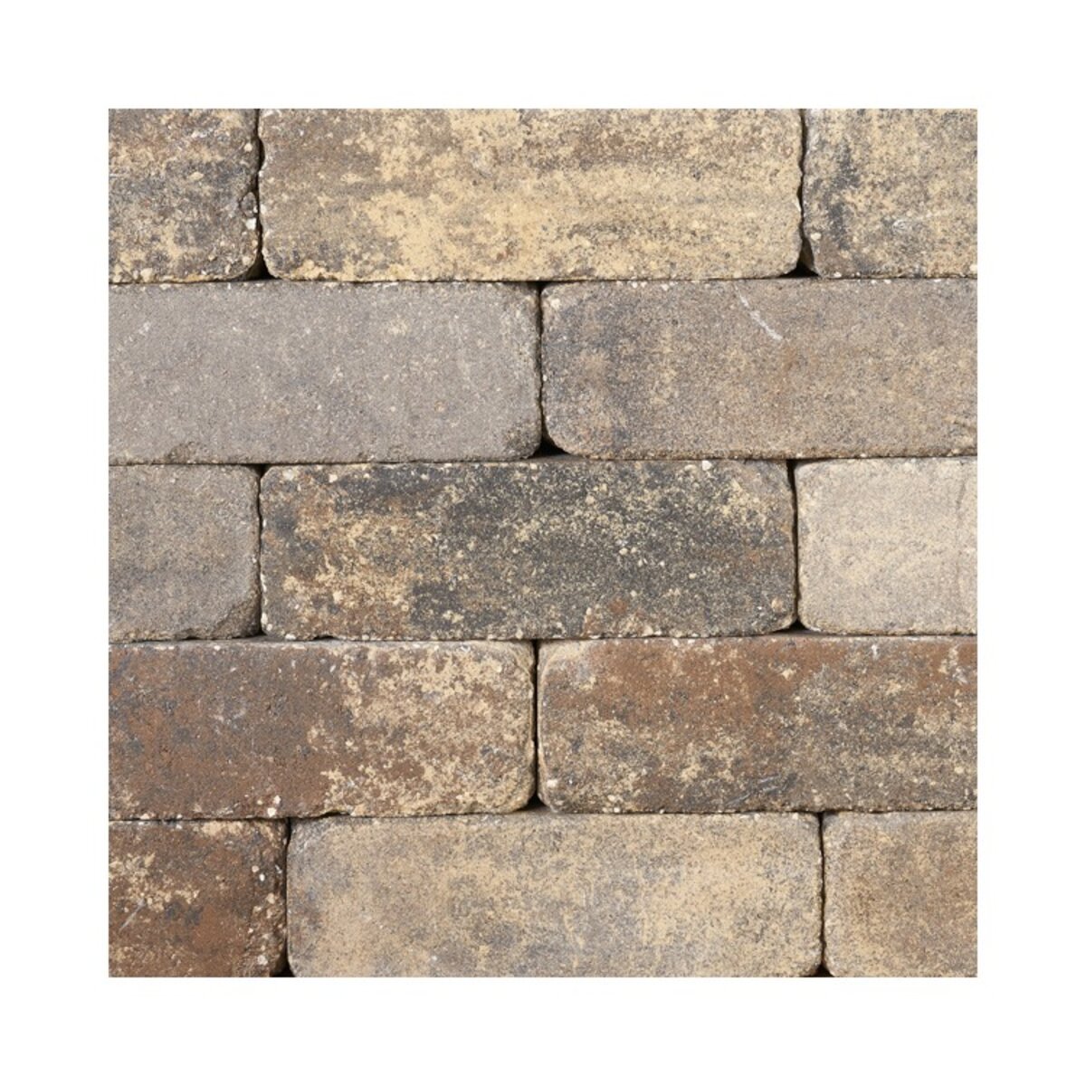 Tremron Munich Wedge Wall Tumbled Sierra 7 in. x 8 in. x 4 in. (72 pc ...