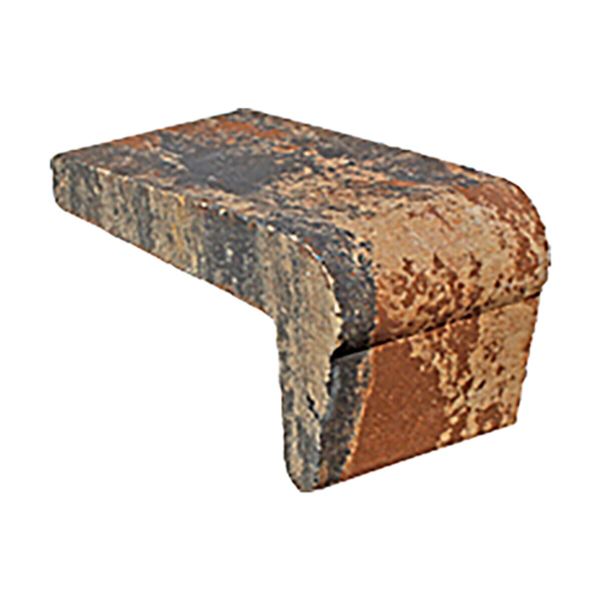 Tremron 2-3/4 in. Remodel Bullnose Coping 4 in. x 9 in. Sierra 25 mm ...