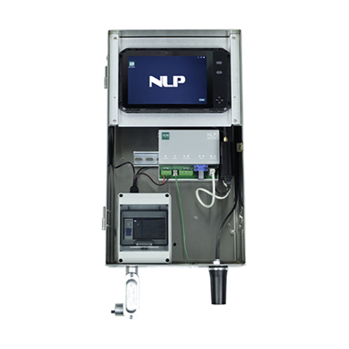 Tucor 240 Station Controller Assembly in 20 in. Stainless Steel Cabinet (CAB-SS-20-NLP) with ...