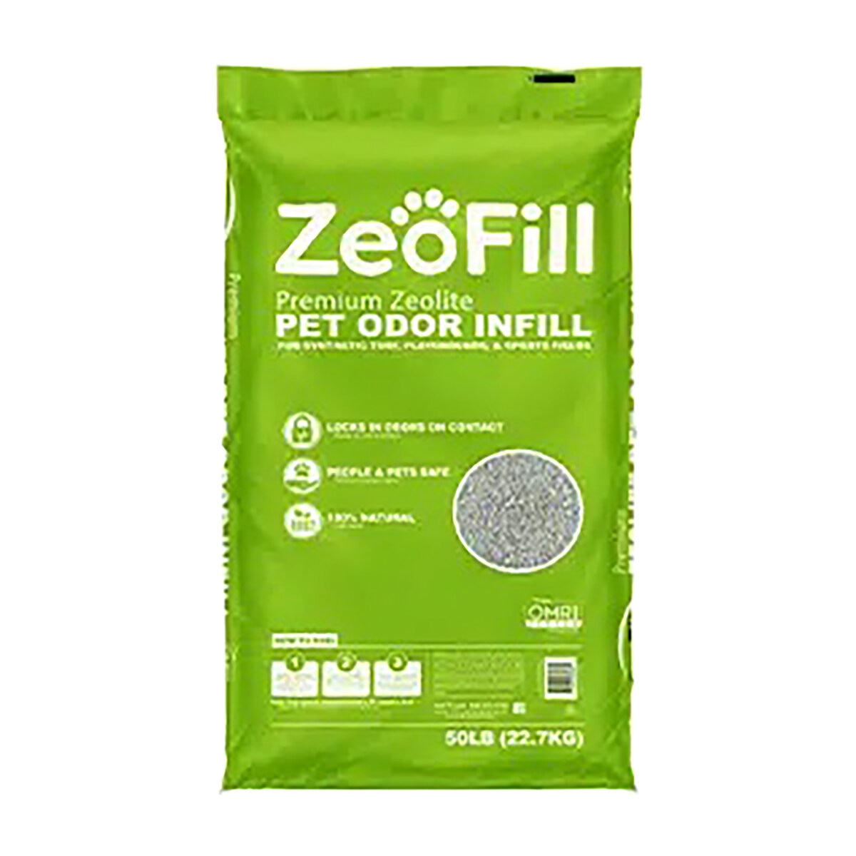 Turf1 Zeofill Ped Odor Infill 50 lb. Bag | SiteOne US