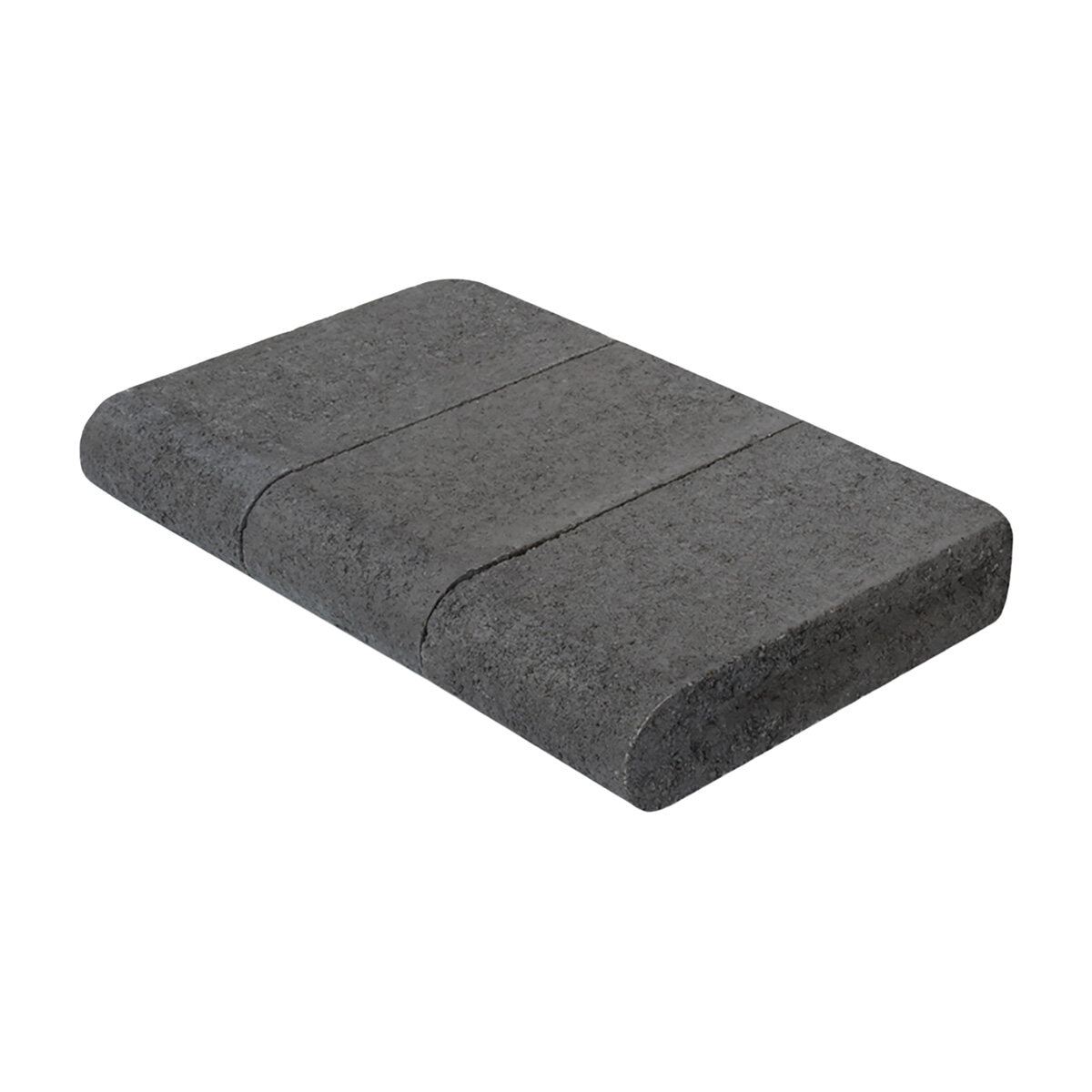 Unilock Brussels Fullnose Coping Tumbled Dark Charcoal 7 cm (96 ln. ft ...