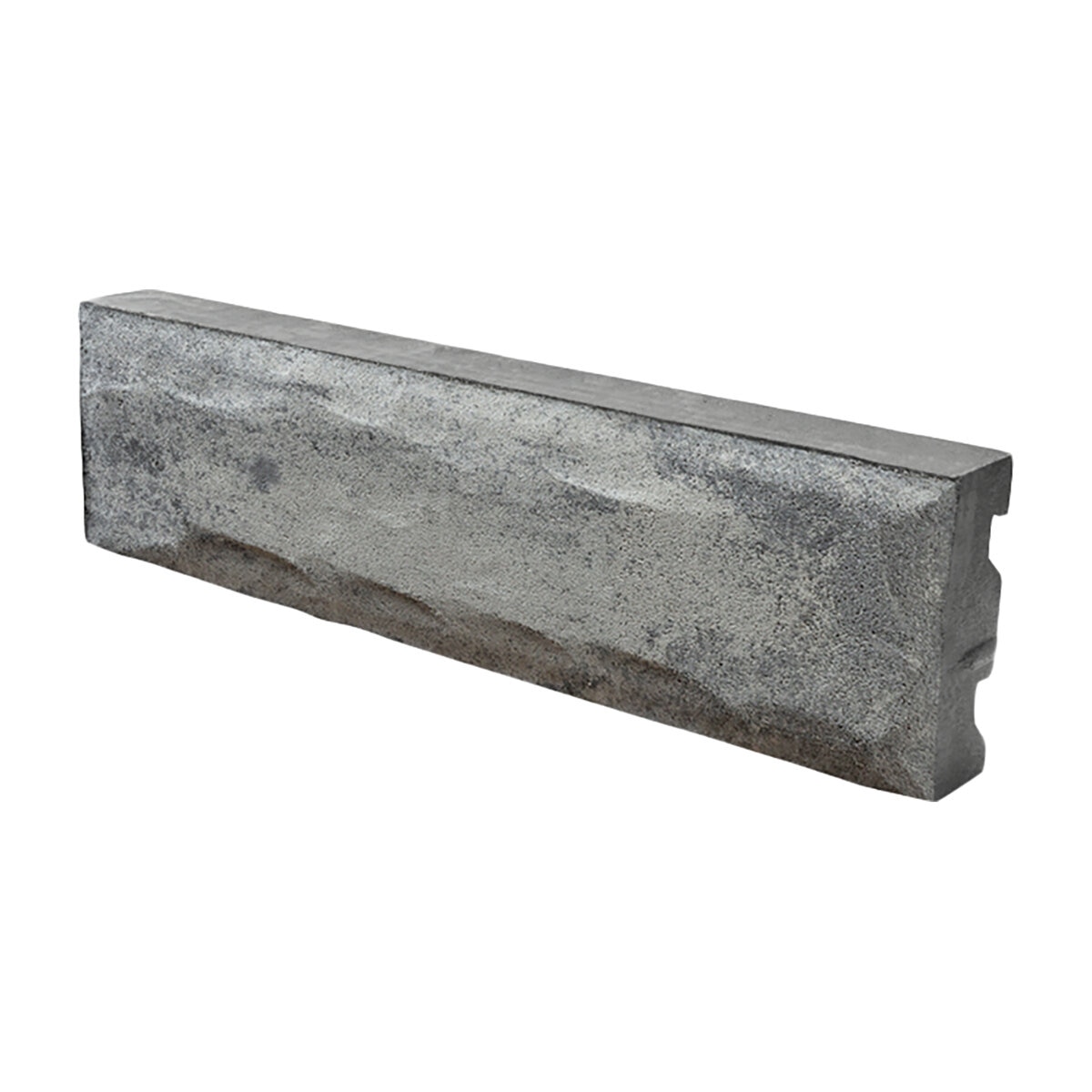 Unilock U-Cara Wall Fascia Panel Standard Pitched Granite 6 in. 18-3/8 ...