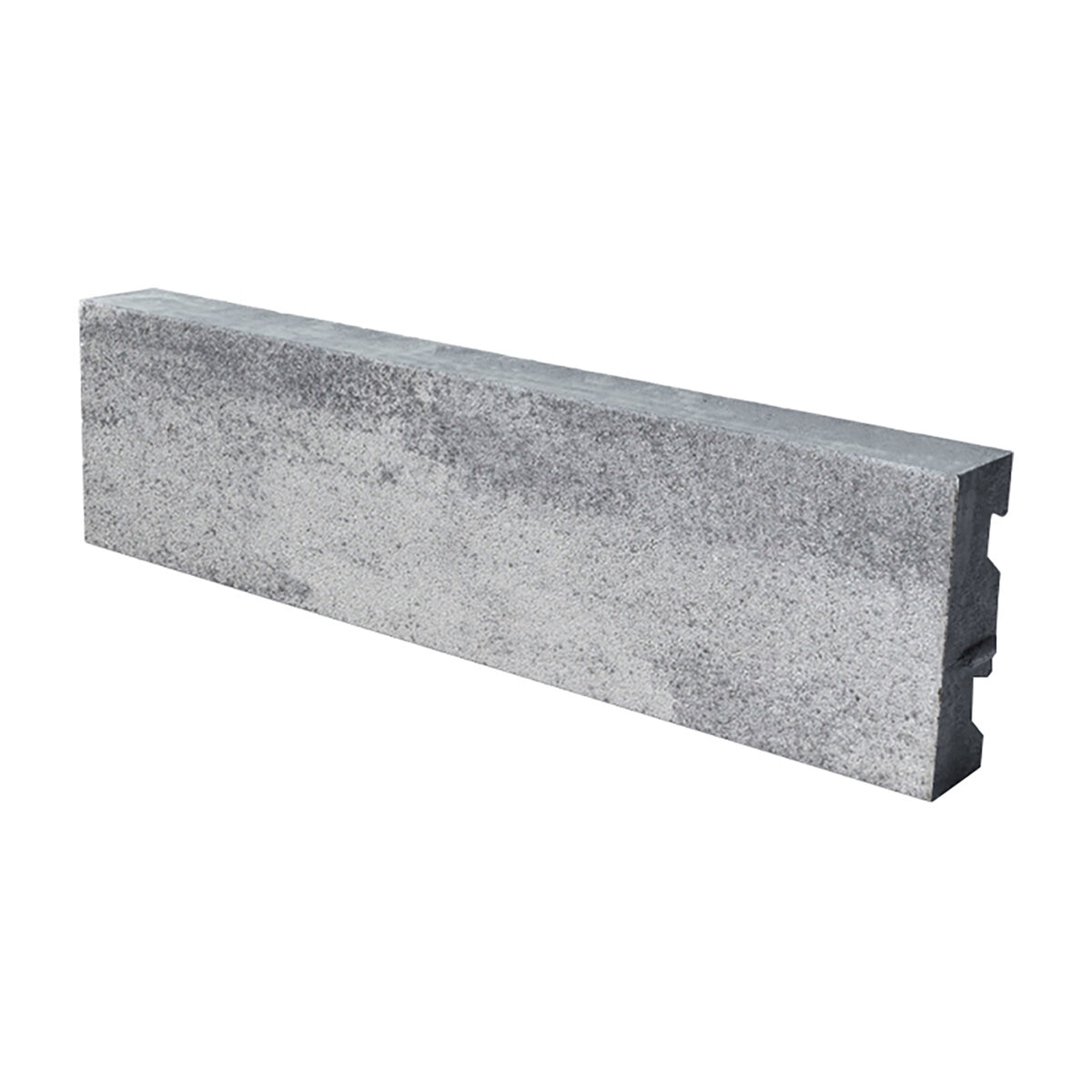 Unilock U-Cara Wall Fascia Panel Closed End Corner Smooth Granite 6 in ...