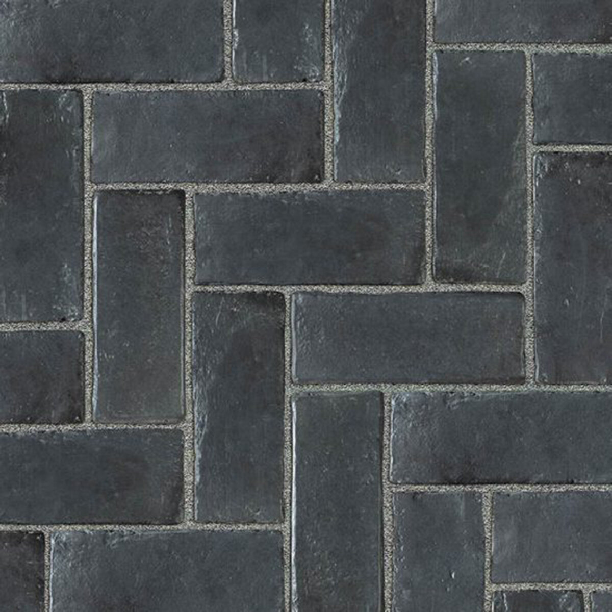 Unilock Town Hall Paver Basalt 4 in. x 10 in. 7 cm (88.41 sq. ft ...