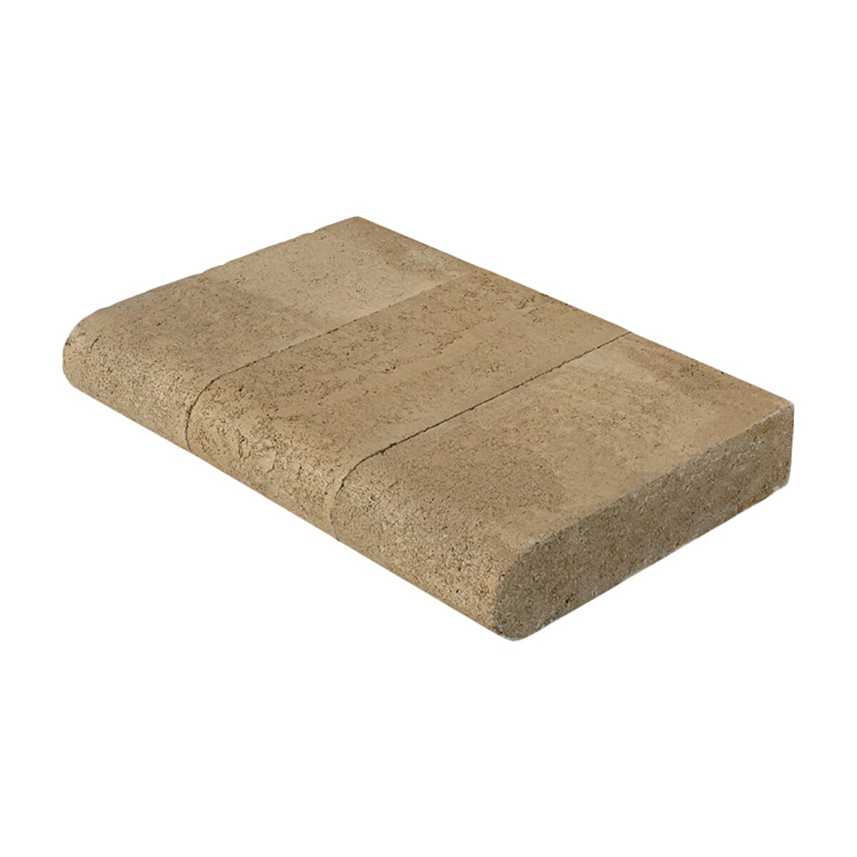 Unilock Brussels Fullnose Coping Tumbled Sierra 7 cm (96 ln. ft./pallet ...