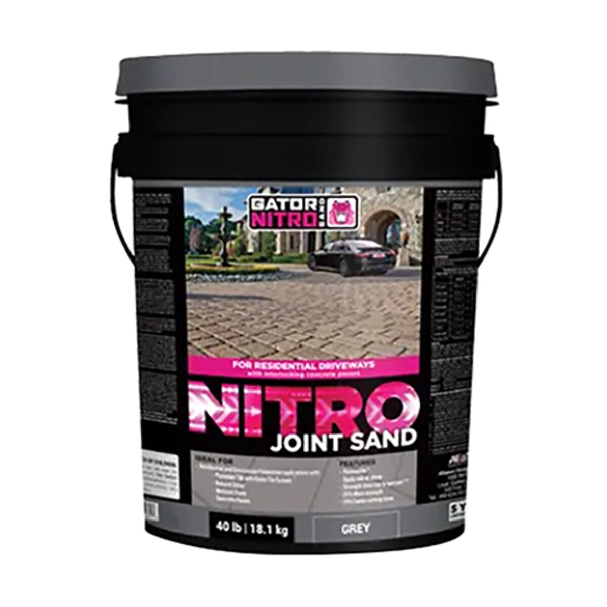 Unilock Alliance Gator Nitro Joint Sand Gray 40 lb. Pail | SiteOne US