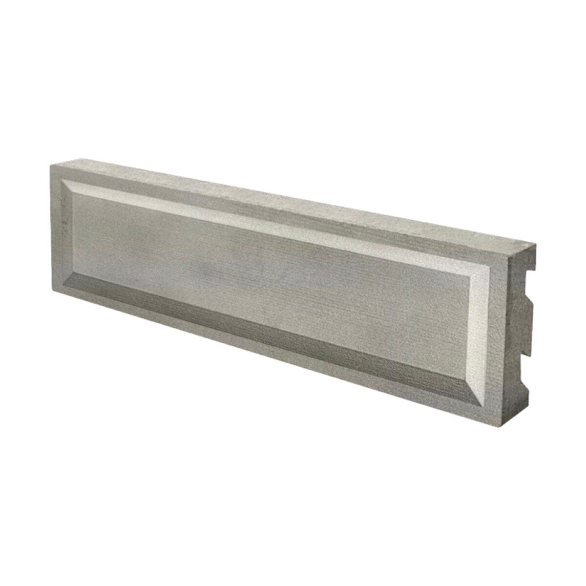 Unilock U-Cara Wall Fascia Panel Subway Ivory 18-3/8 in. x 5-7/8 in. x ...