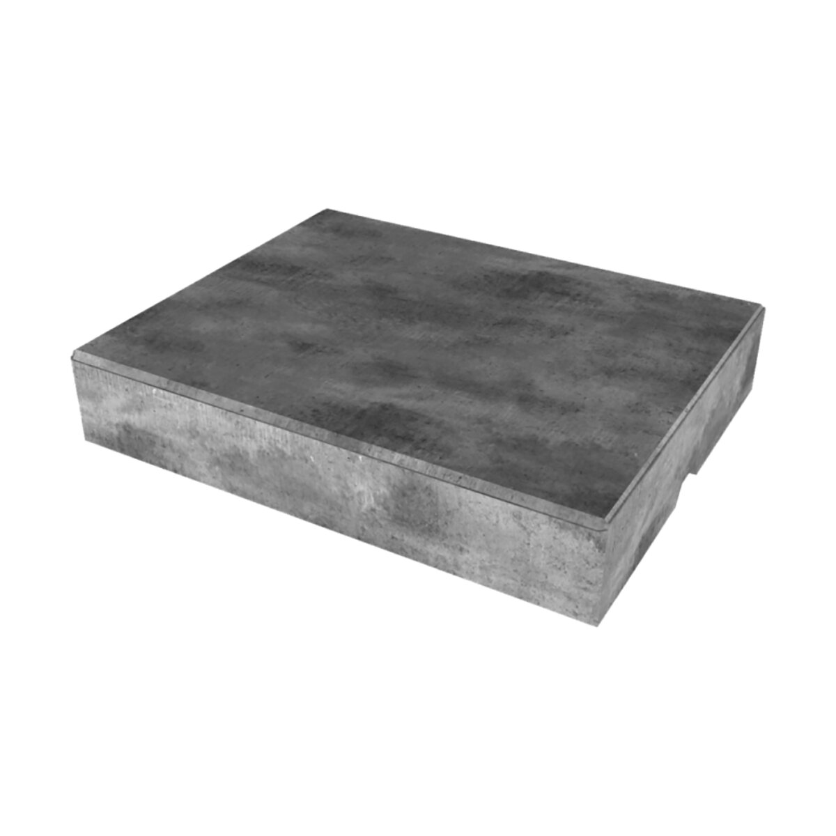 Unilock Pisa Wall Coping XL Smooth Face Granite 12 in. x 16 in. (48 pc ...