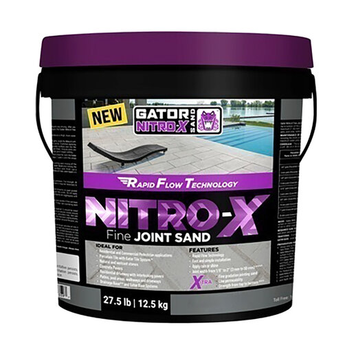 Unilock Alliance Gator Nitro X Joint Sand Black 27.5 lb. Pail | SiteOne