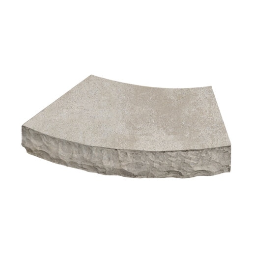 Unilock Ledgestone Firepit Coping Buff 10 in. x 21-1/2 in. x 2-5/8 in ...