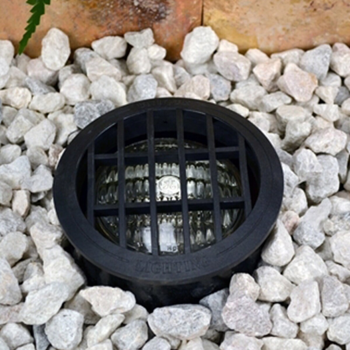 Unique F200 Well Light Composite Housing Black No Lamp with Grate 25 ft ...