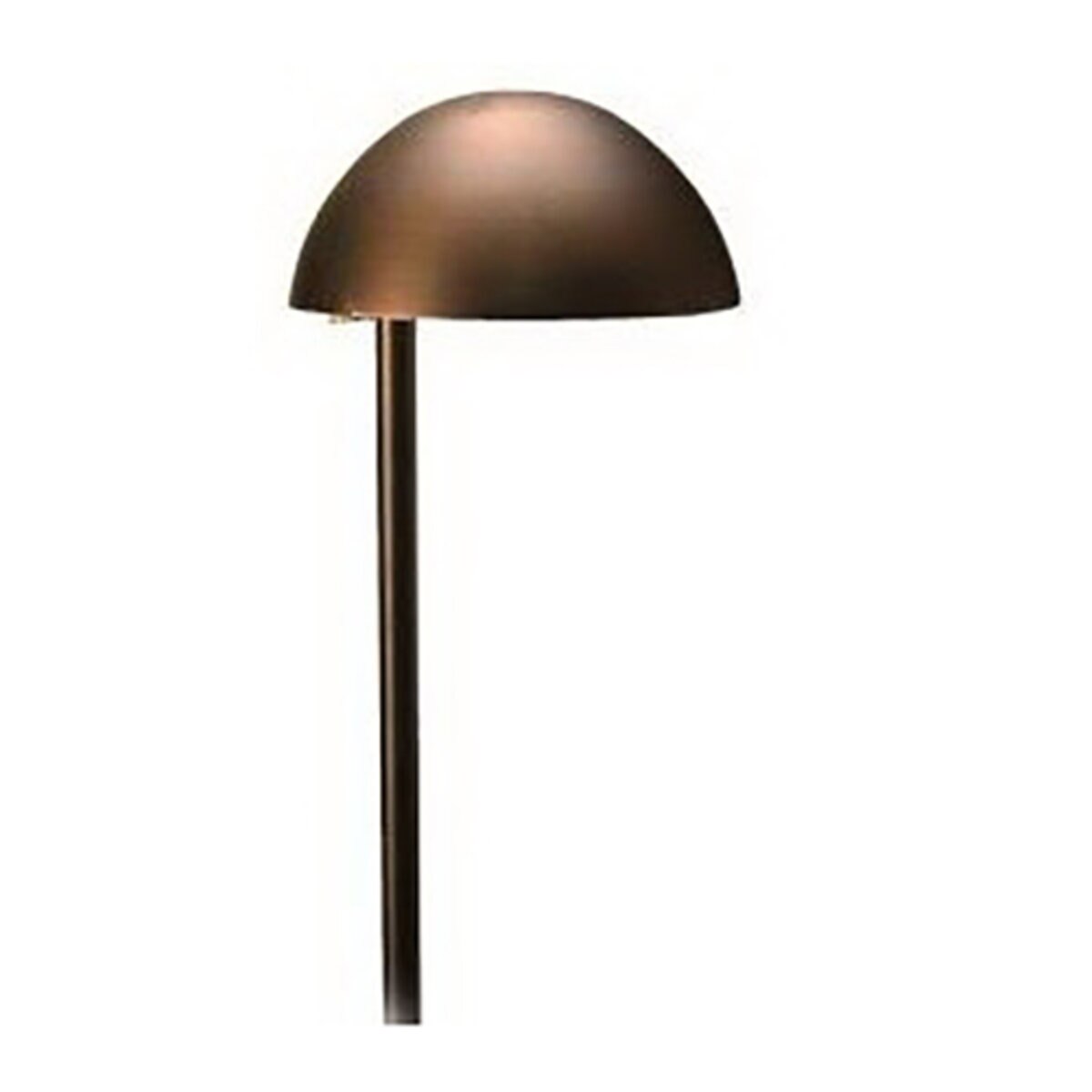 Unique Venus Path Light 18 in. Riser Brass Housing Weathered Brass ...