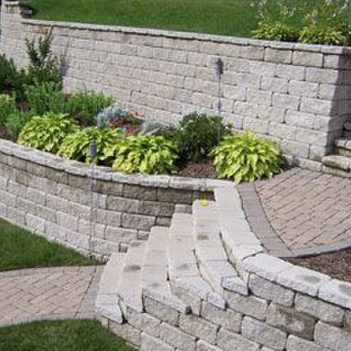 Midwest Versa-Lok Wall Standard 6 in. x 16 in x 12 in. Charcoal (48 pc ...
