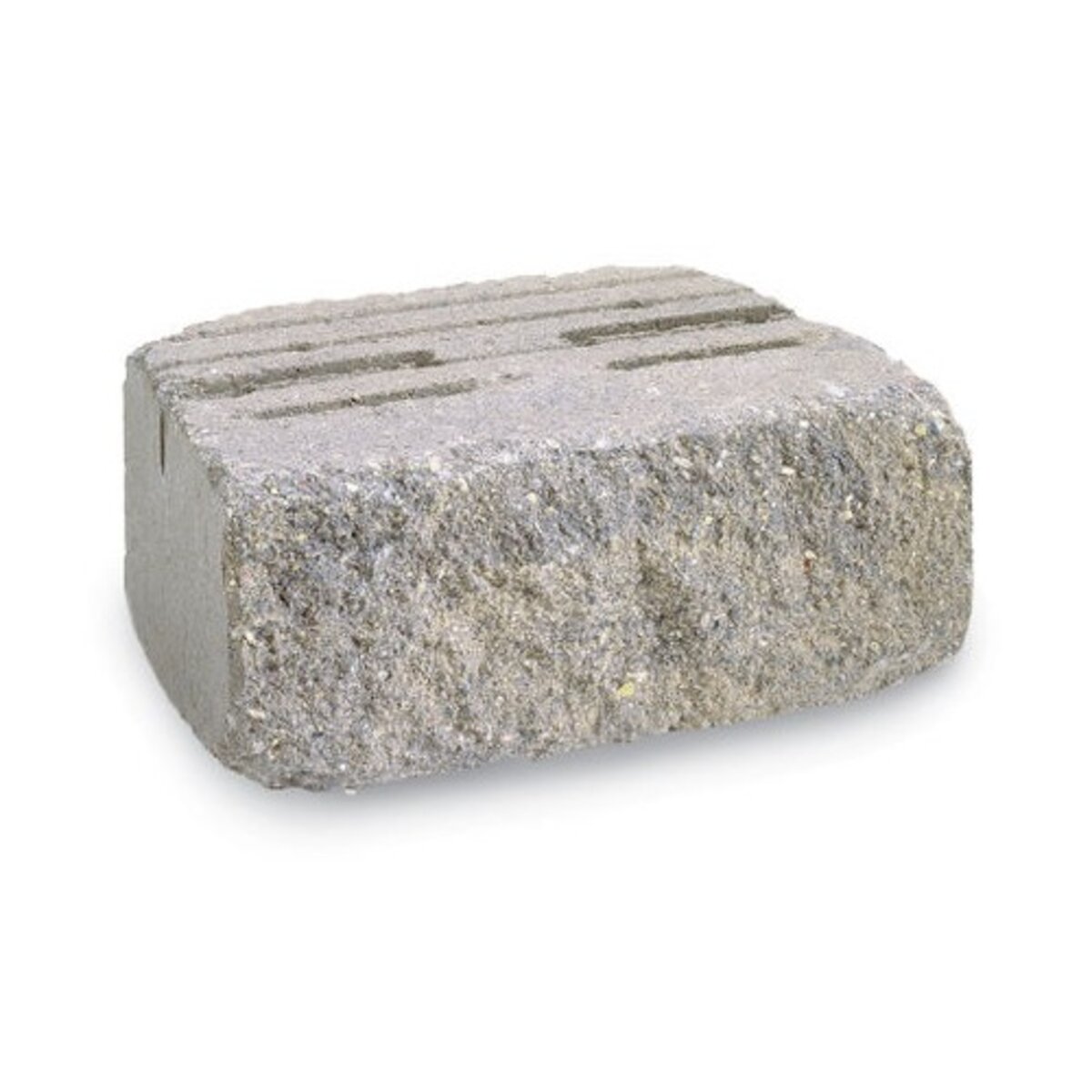 Versa-Lok 2 Face Block Weathered Timberwood Blend 6 in. (48 pc./pallet ...