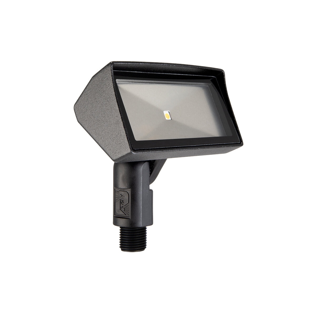 Ground Mount LED Compact Flood Light Black 5106 2W 2950K Clear Lens ...