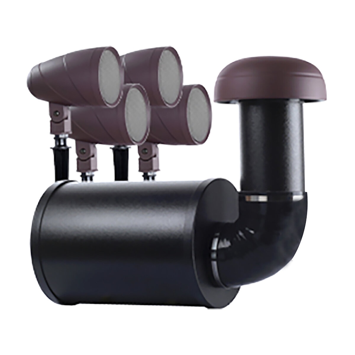 Vista Sound Kit w/ 4 Speakers, 4 Ground Stakes & 1 Subwoofer | SiteOne US