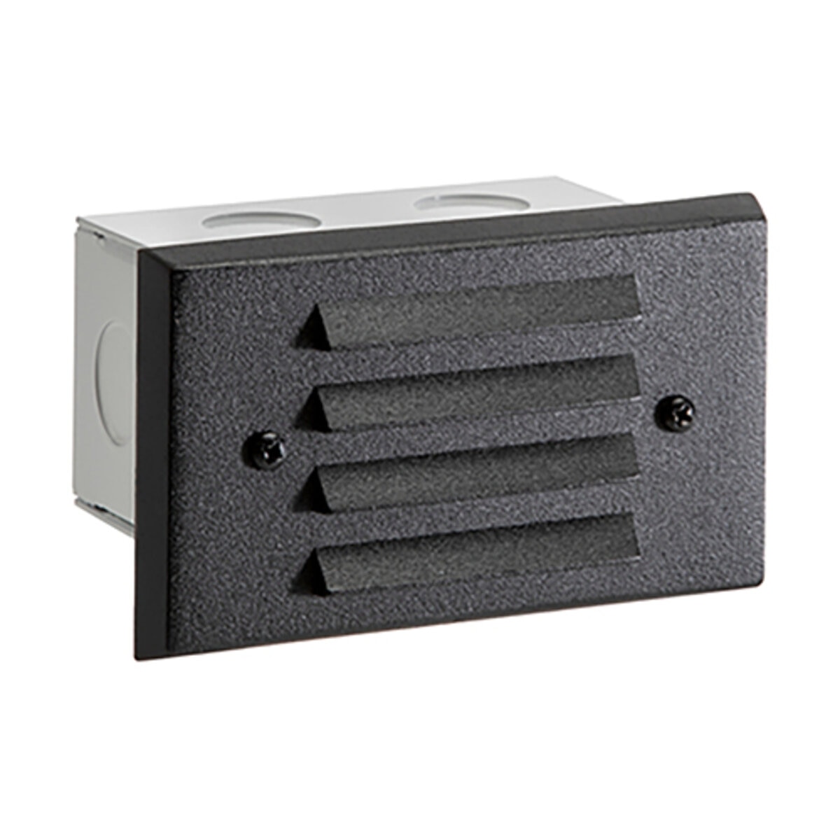 Vista SL-4242 Louver Step Light Black G4 1.5W Step and Wall Mount ...