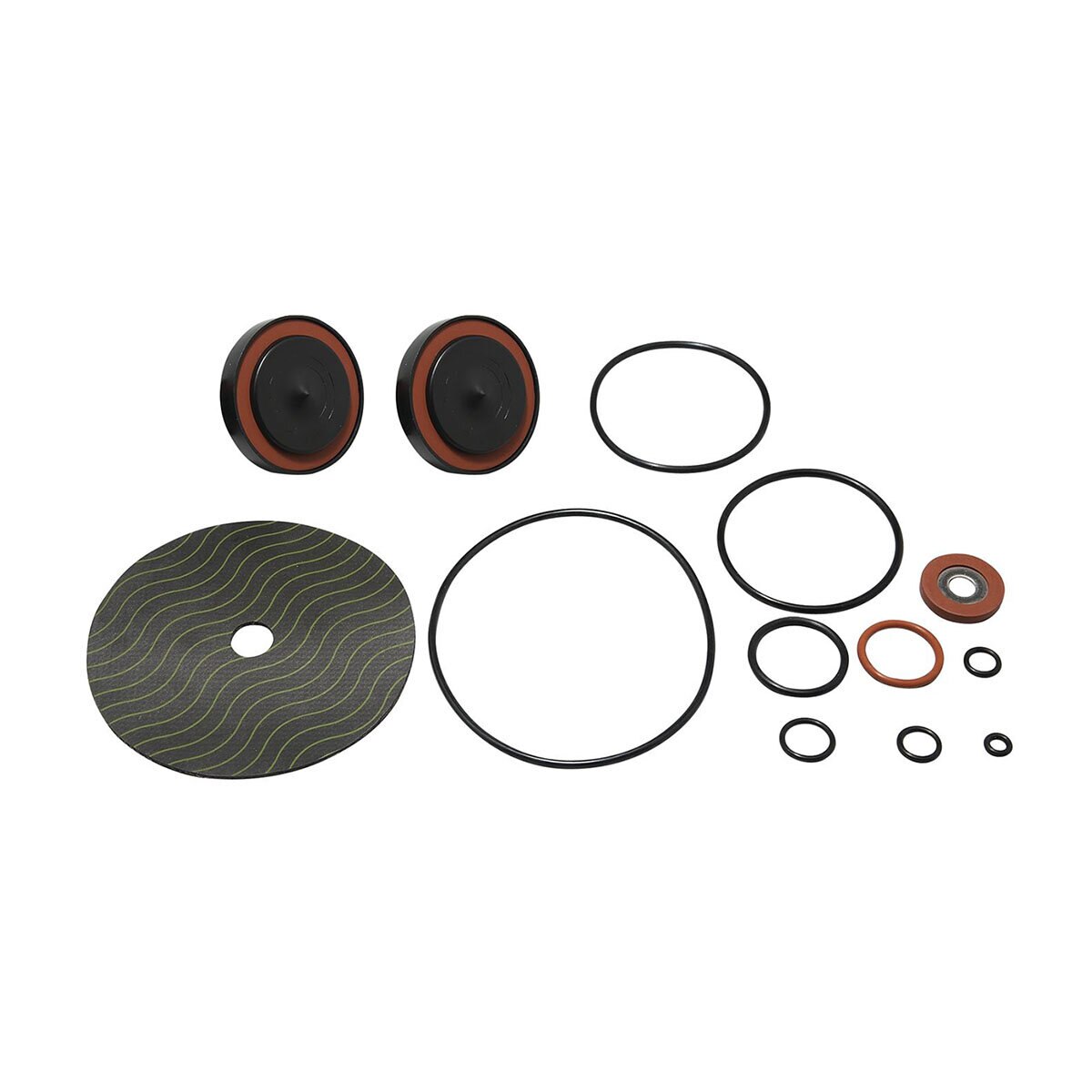 Watts Reduced Pressure Zone Repair Kit Rubber 1-1/4 in. - 1-1/2 in ...