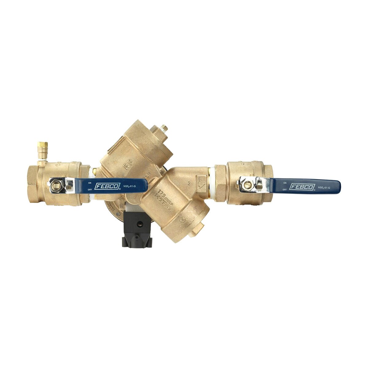 FEBCO LF825Y Y-Pattern Reduced Pressure Zone Assembly w/ Ball Valves 2 ...