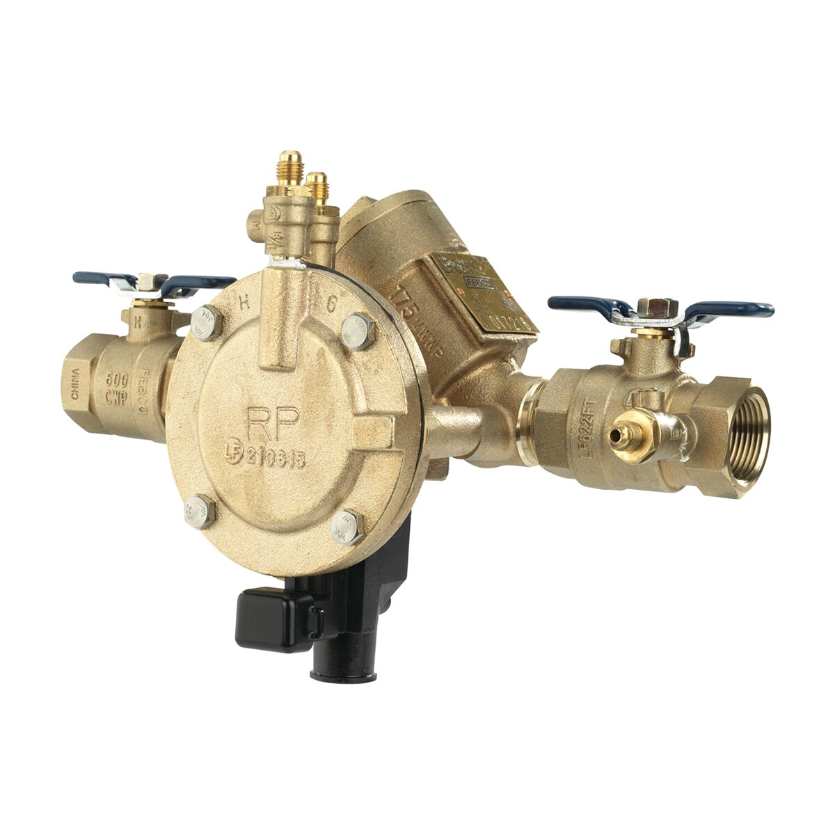 FEBCO 825Y Y-Pattern Reduced Pressure Zone Assembly w/ Ball Valves 3/4 ...