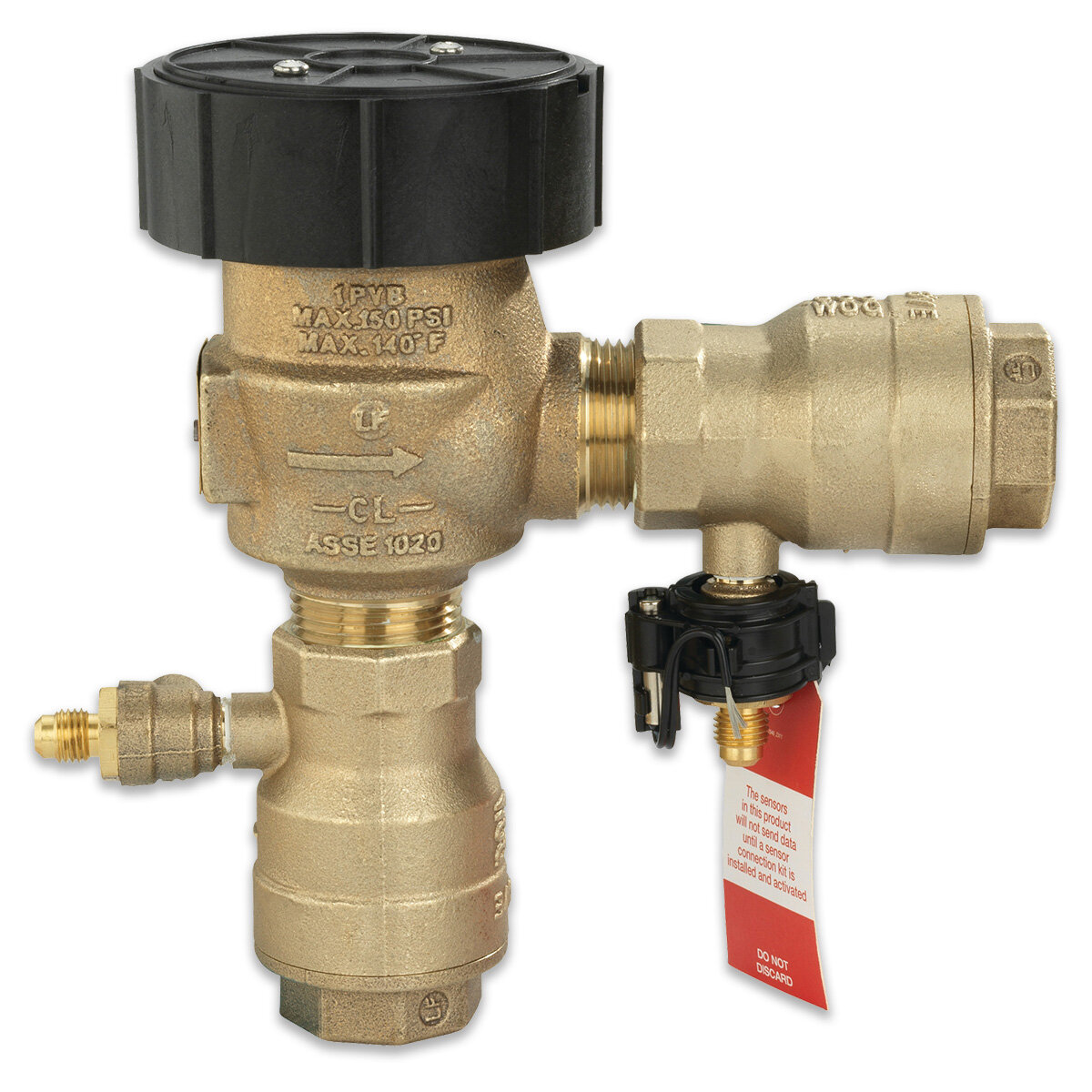 Watts 800M4 Anti-Siphon Pressure Vacuum Breaker w/ Ball Valves 1 in ...