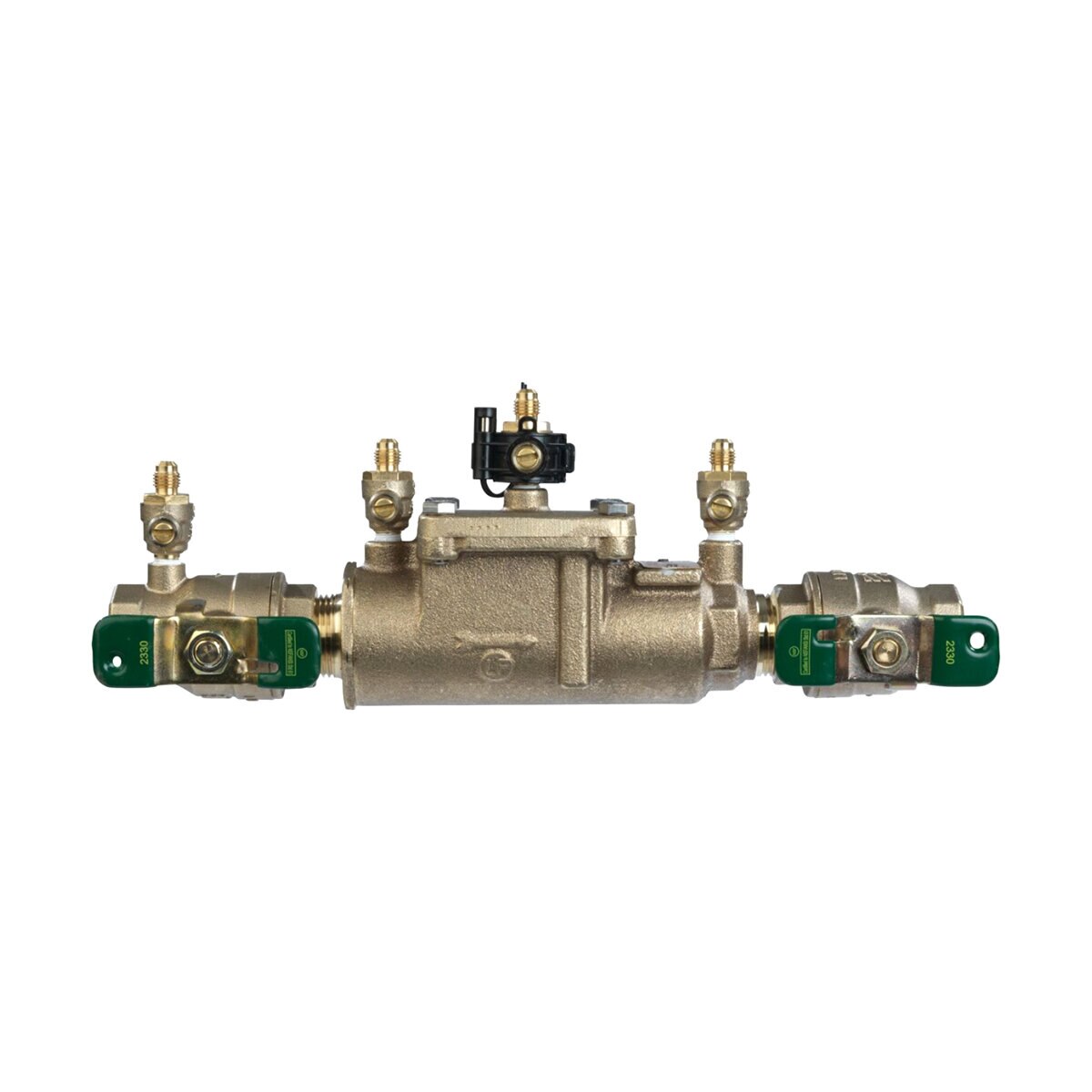 Watts 007M1 Double Check Assembly w/ Ball Valves 1 in. Bronze w/ Freeze ...