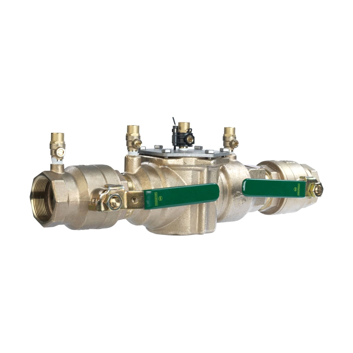 Watts 007M1 Double Check Assembly w/ Ball Valves 2 in. Bronze w/ Freeze ...