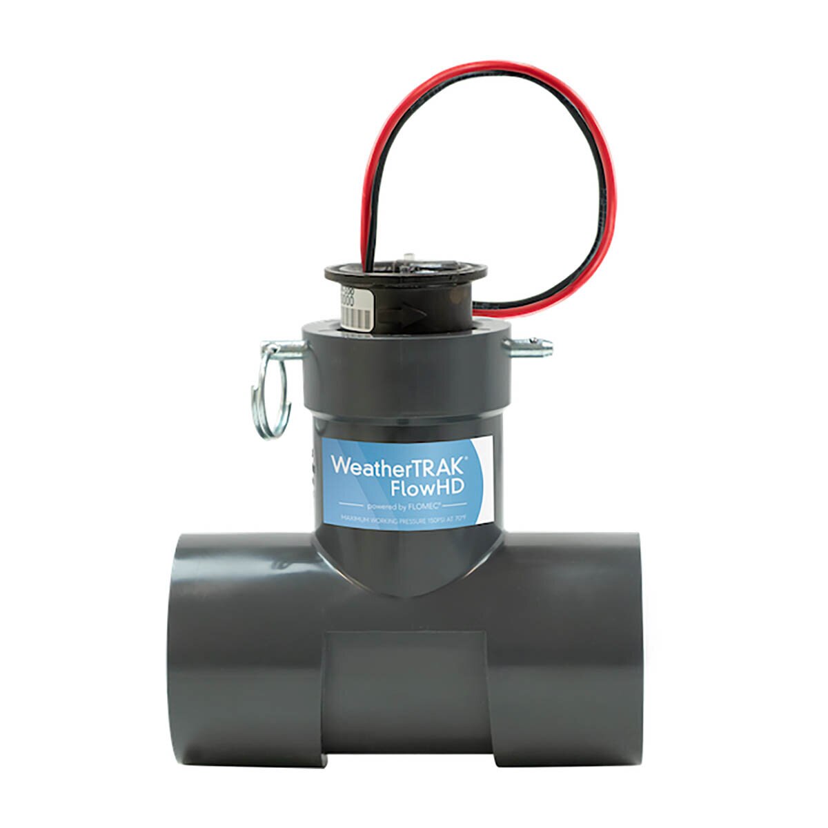WeatherTRAK FlowHD Flow Sensor PVC Tee Mounted 4 in | SiteOne US