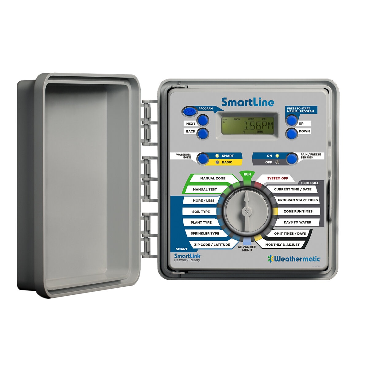Weathermatic Controller SmartLine Indoor/Outdoor 4 Station Modular Base ...