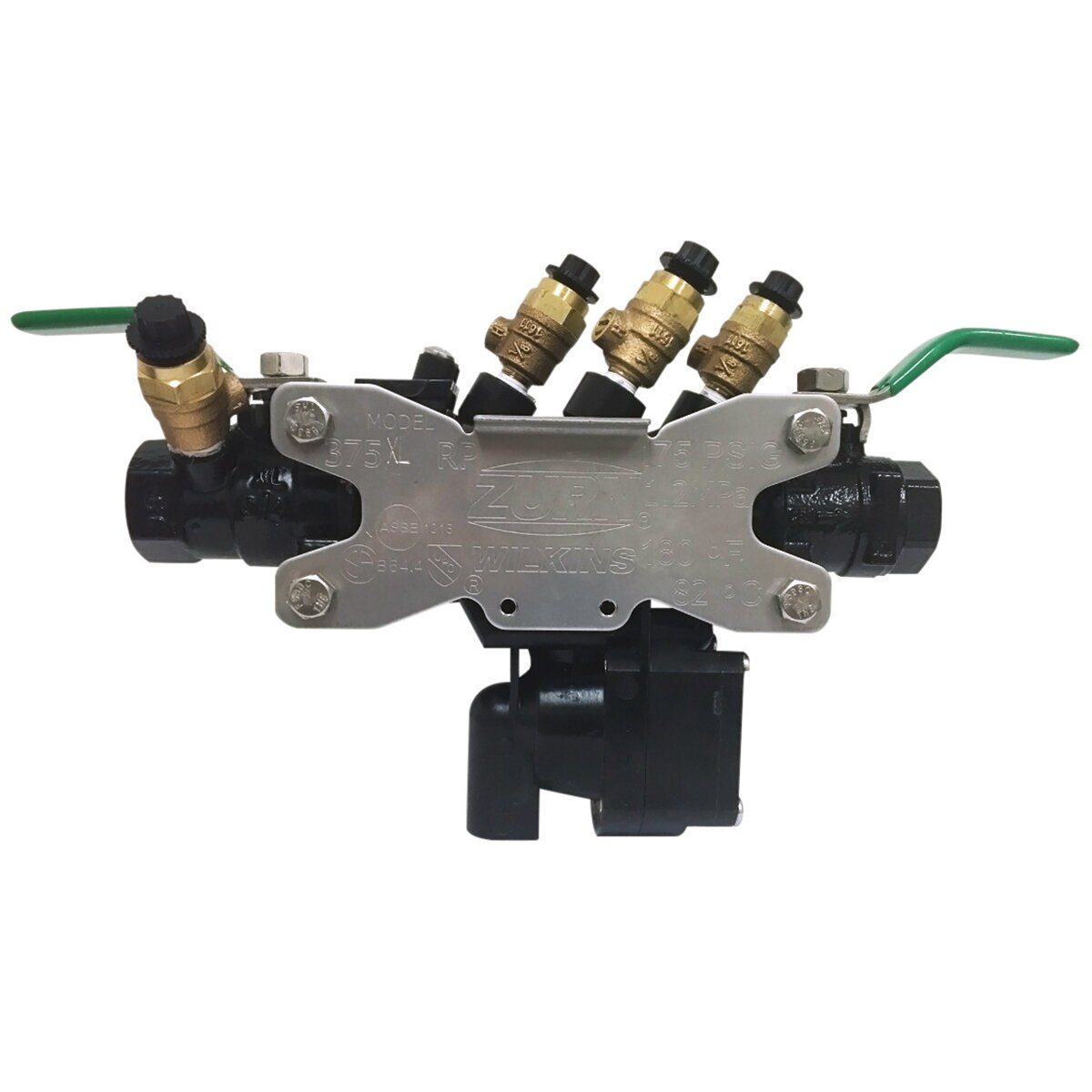 Wilkins 375XLB Reduced Pressure Principle Assembly 1 in. Lead Free with ...