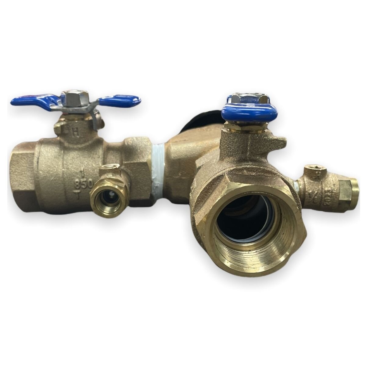 Wilkins 710 Pressure Vacuum Breaker 1 in. Bronze With Ball Valve ...
