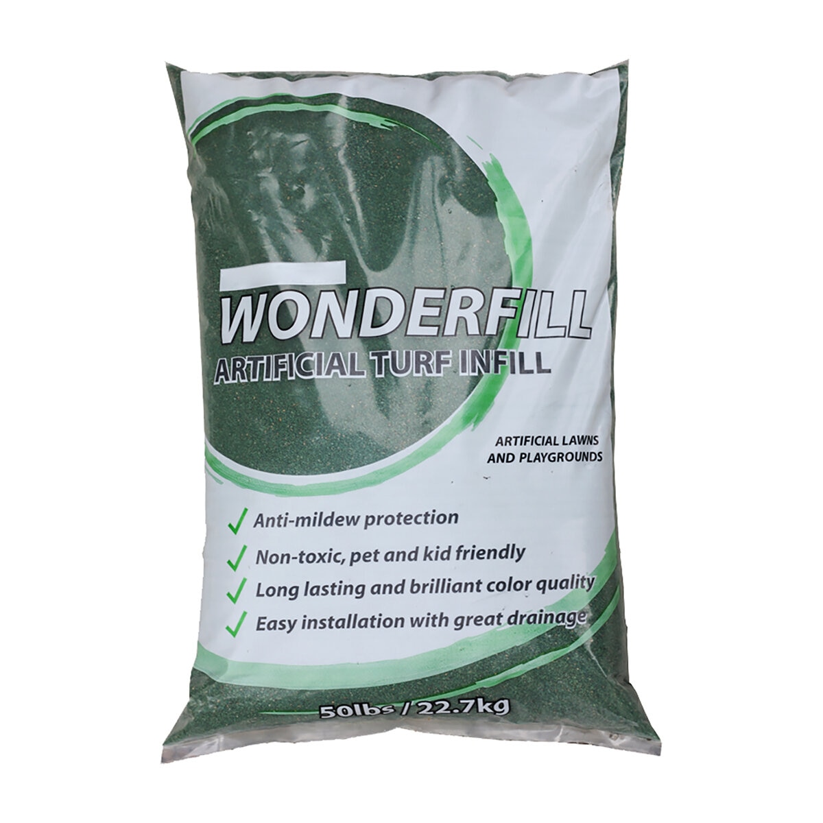 Wonderfill Landscape Application Green/Black Infill Sand #16-30 50 lb ...