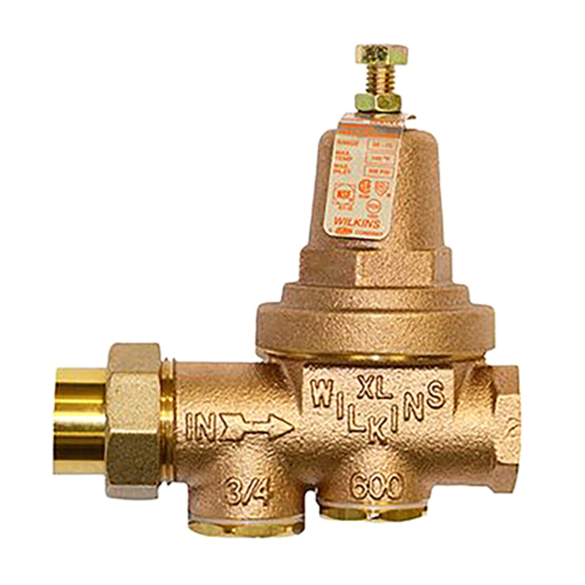 Zurn Pressure Reducing Valve Regulator FNPT 10 PSI – 125 PSI 120 GPM 1 ...