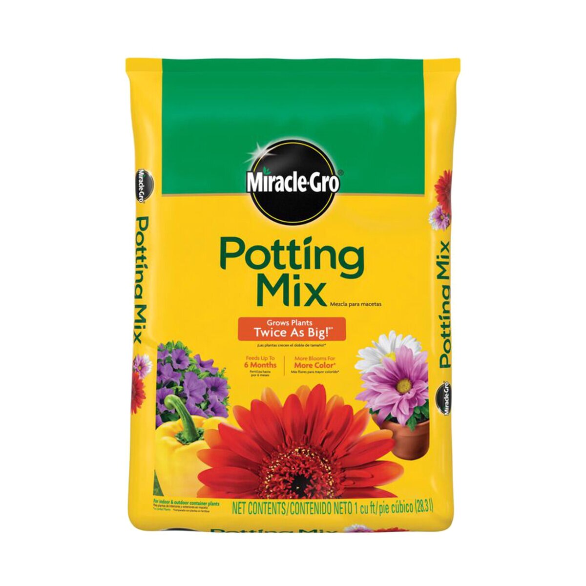 Miracle Gro Potting Mix 1 cu. Ft. Bag | SiteOne US