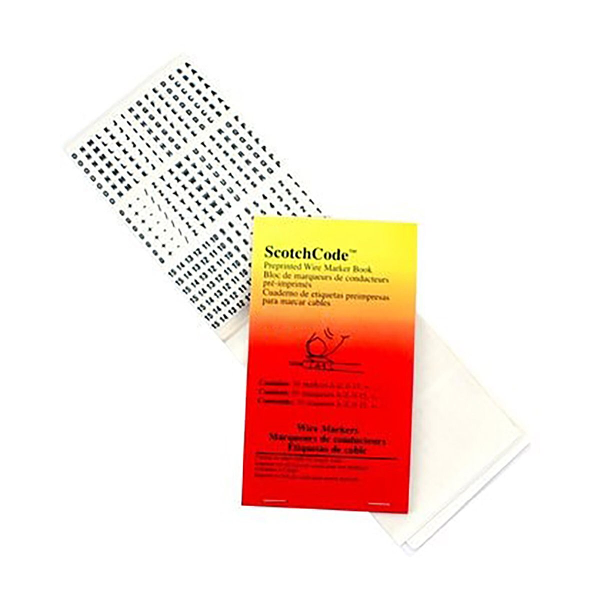 3M ScotchCode Wire Marker Book | SiteOne