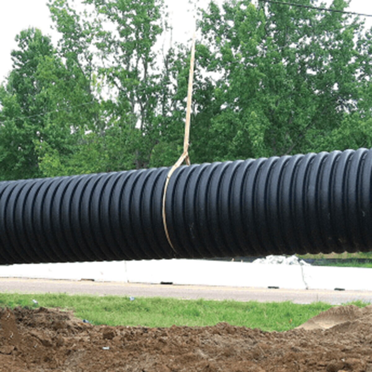 ADS Solid Dual Wall Pipe 36 in. x 20 ft. | SiteOne