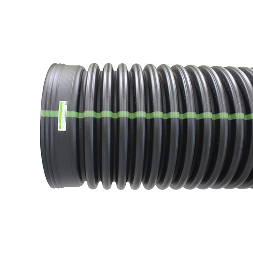 ADS 8 in. x 20 ft. Dual Wall Pipe Solid Bell End Highwa | SiteOne