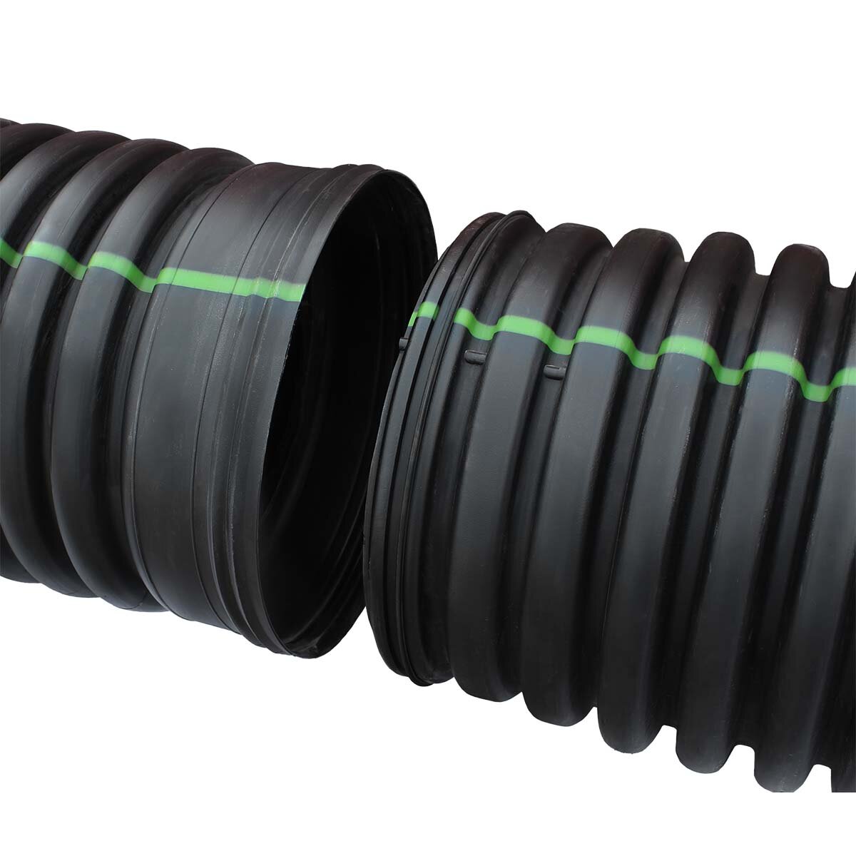 ADS Drain Pipe Dual Wall N-12 STIB Solid 18 in. x 20 ft | SiteOne