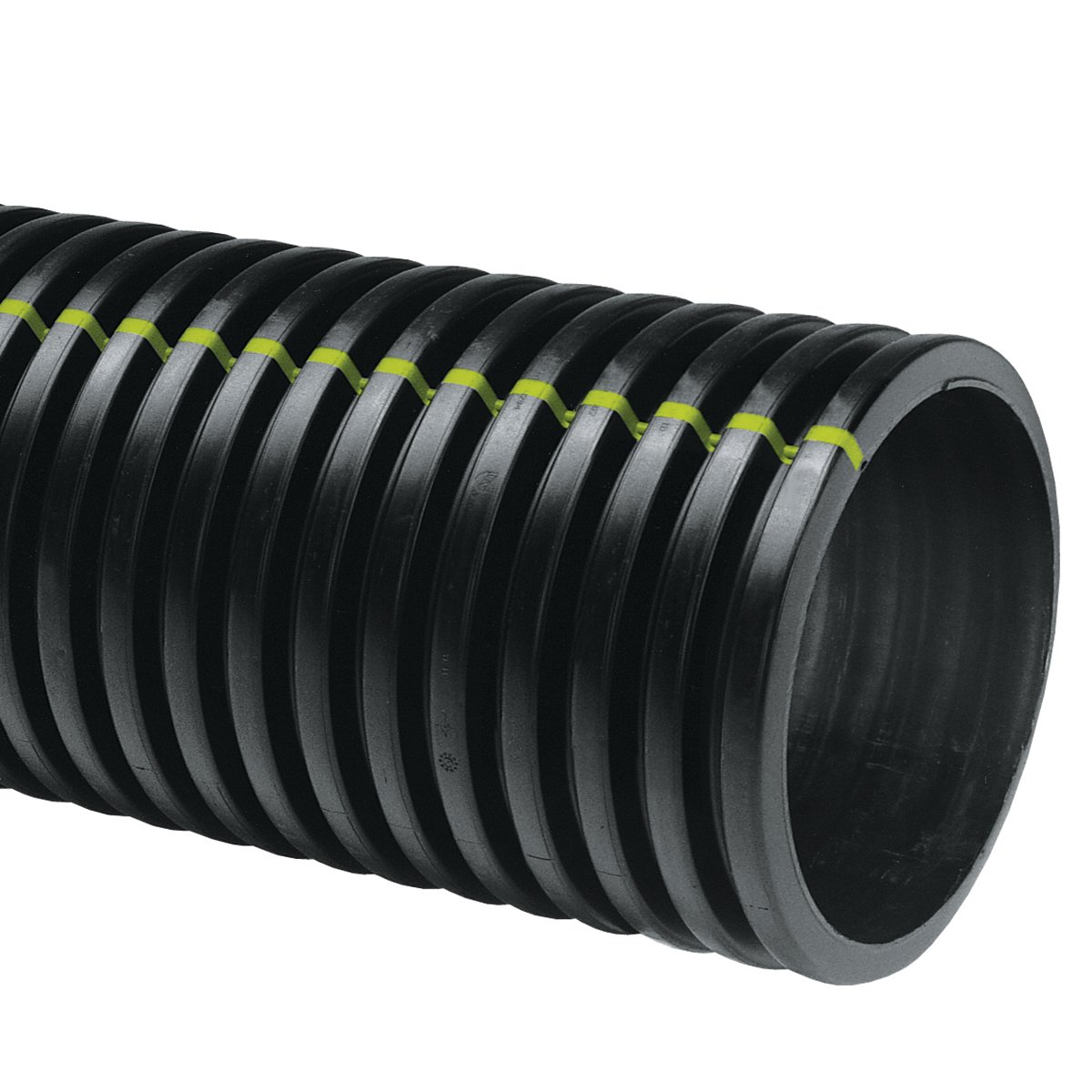 ADS N12 Double Wall Corrugated Pipe Plain End 6 in. x 20 ft.